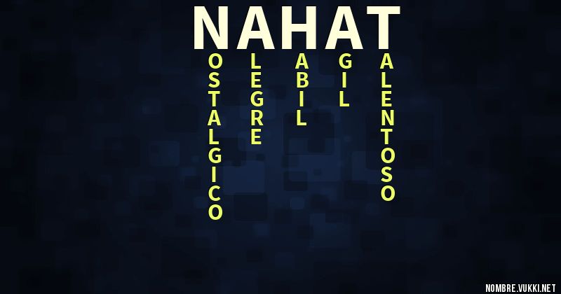 Qué significa nahat