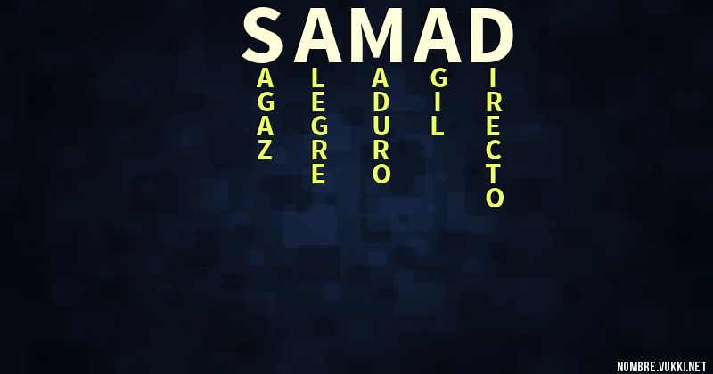 Qué significa samad