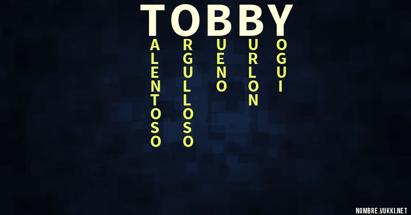 Qué significa tobby