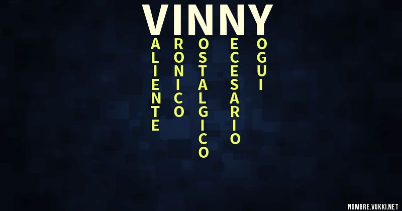 Qué significa vinny