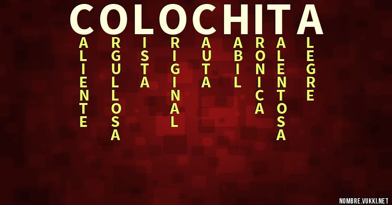 Qué significa colochita