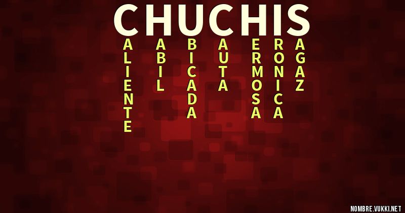 Qué significa chuchis