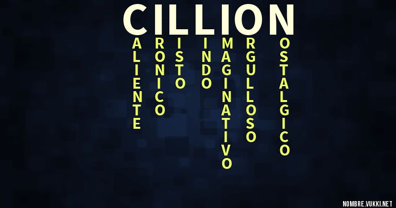 Qué significa cillion