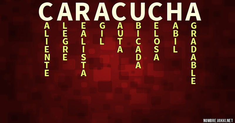 Qué significa caracucha