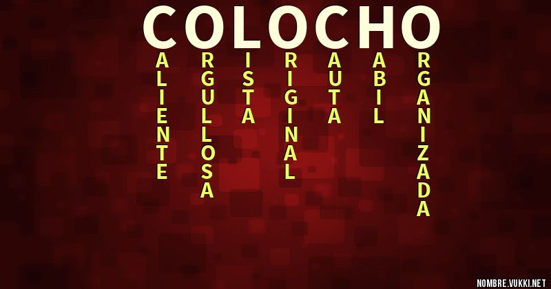 Qué significa colocho