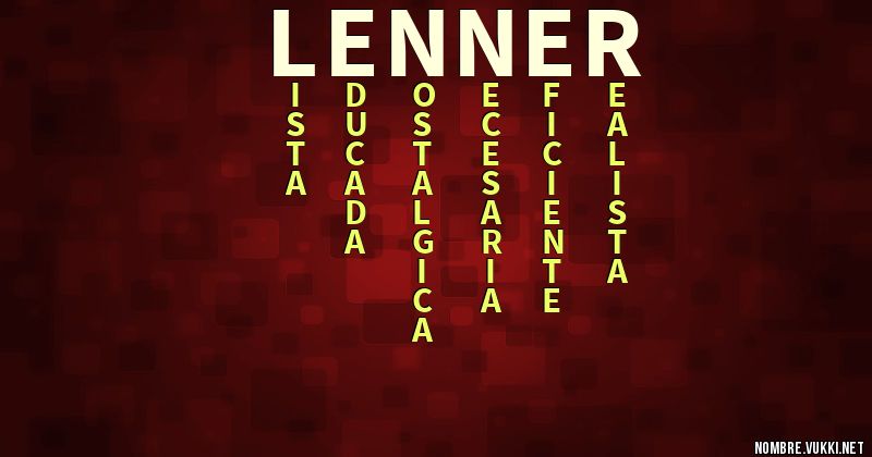 Qué significa lenner