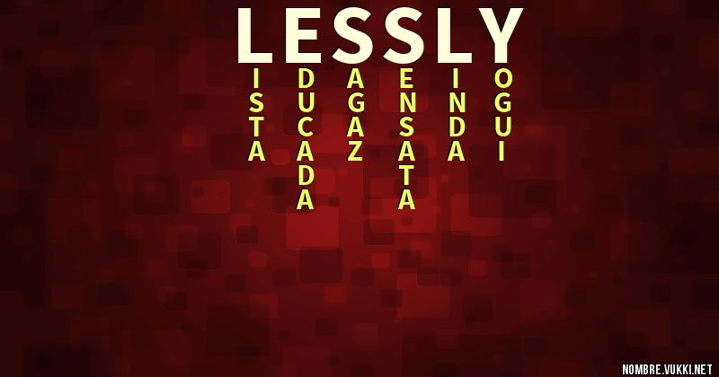 Qué significa lessly