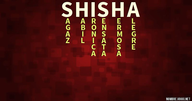Qué significa shisha