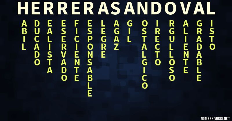 Qué significa herrerasandoval