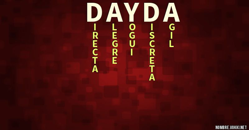 Qué significa dayda