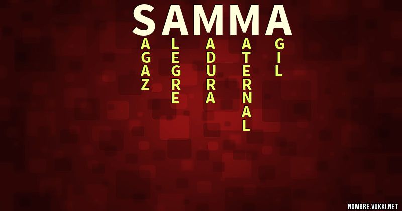 Qué significa samma