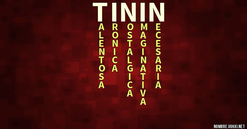 Qué significa tinin