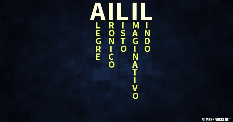 Qué significa ailil