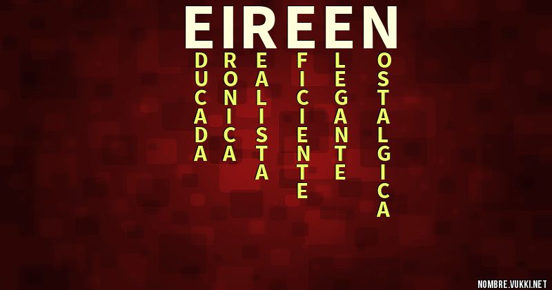 Qué significa eireen