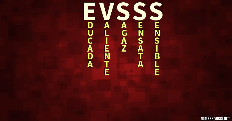Qué significa evsss