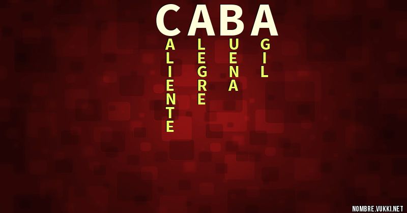 Qué significa caba