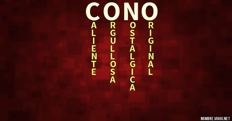 Qué significa cono