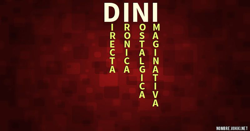 Qué significa dini