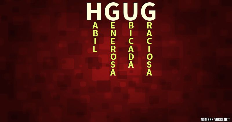 Qué significa hgug