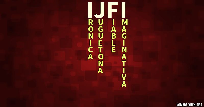 Qué significa ijfi