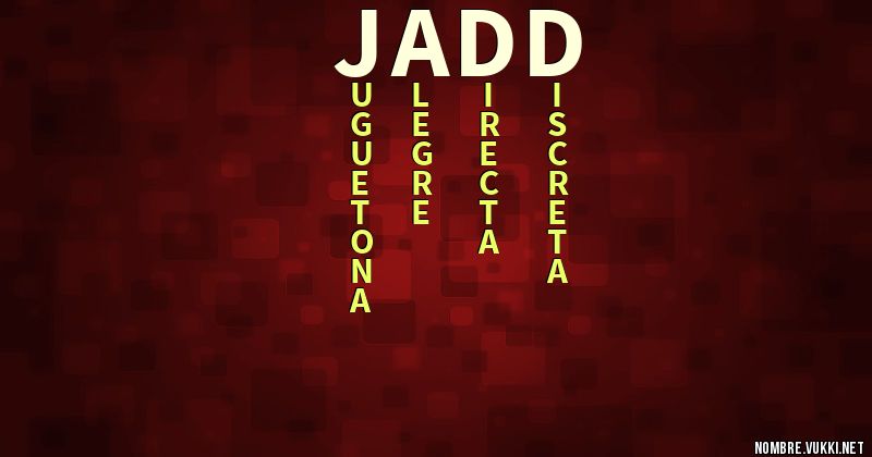 Qué significa jadd
