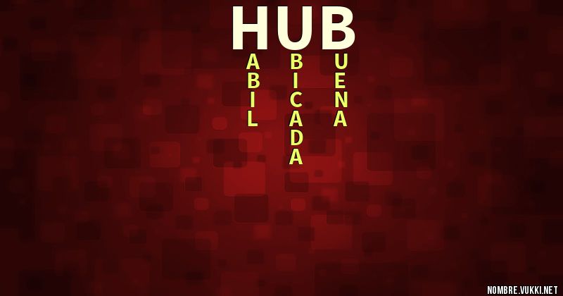 Qué significa hub