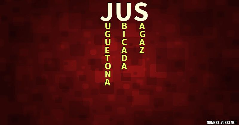 Qué significa jus