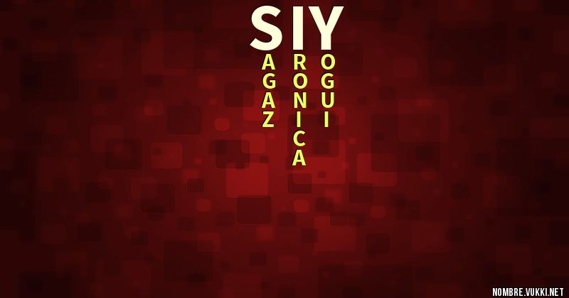 Qué Significa Siy