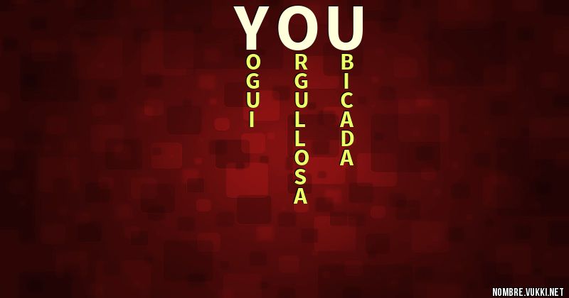 Qué significa you