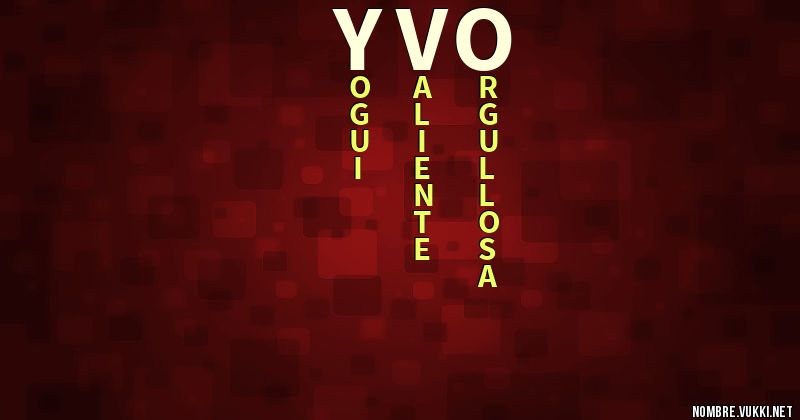 Qué significa yvo