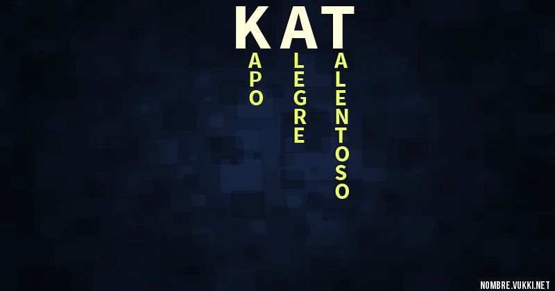 Qué significa kat