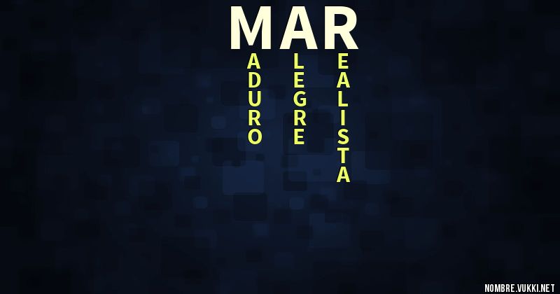 Qué significa mar