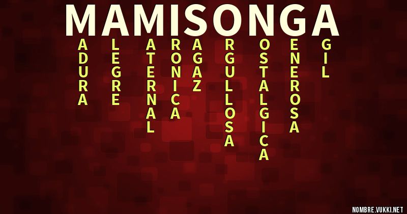 Qué significa mamisonga