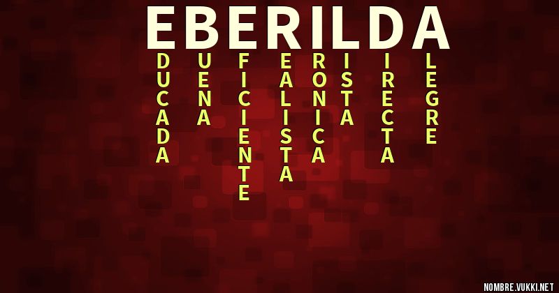Qué significa eberilda