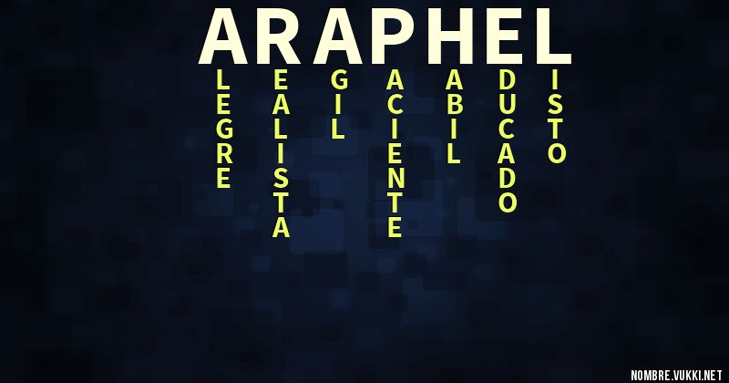 Qué significa araphel