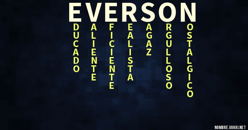 Qué significa everson