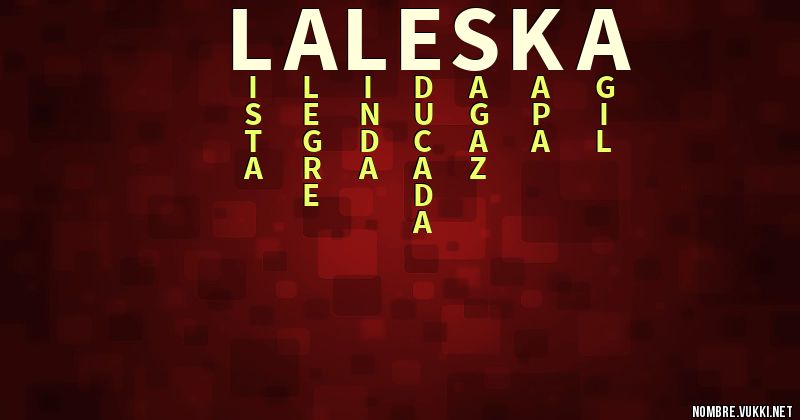 Qué significa laleska