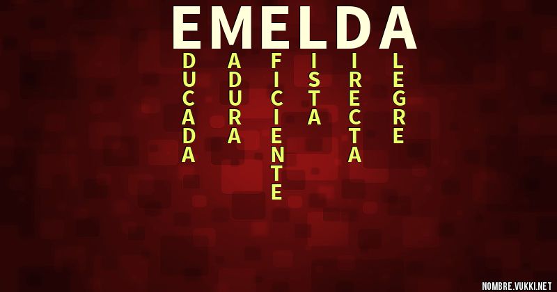 Qué significa emelda