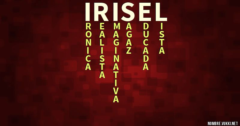 Qué significa irisel