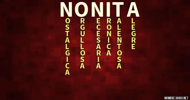 Qué significa nonita