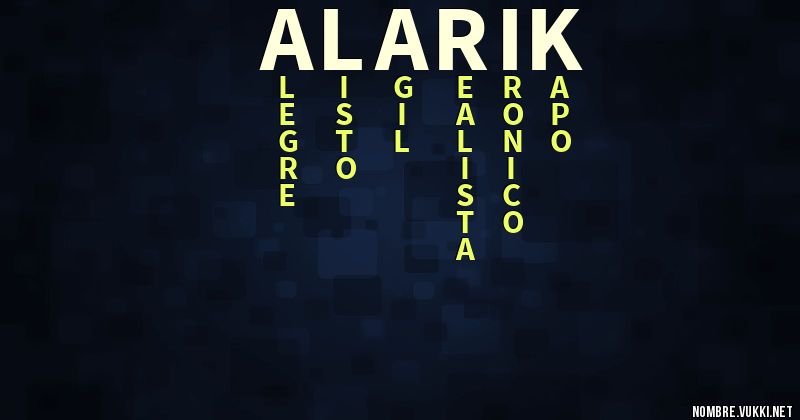 Qué significa alarik