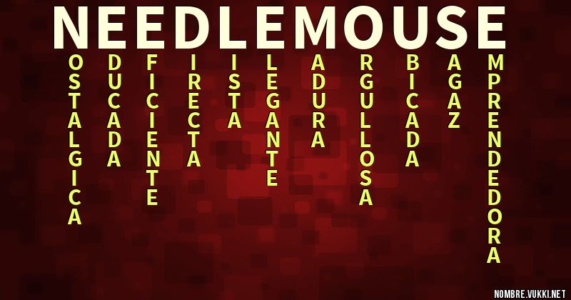 Qué significa needlemouse