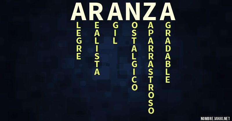 Qué significa aranza