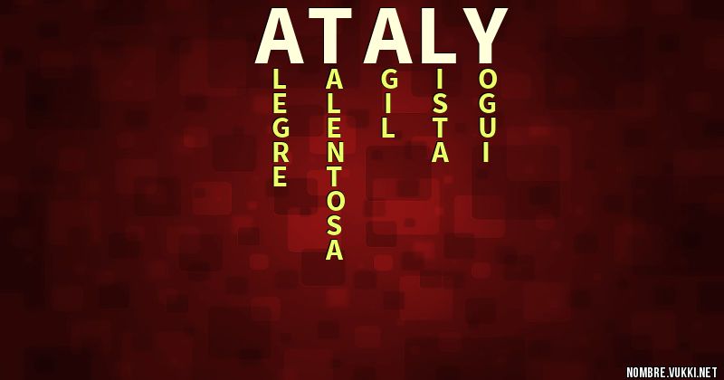Qué significa ataly