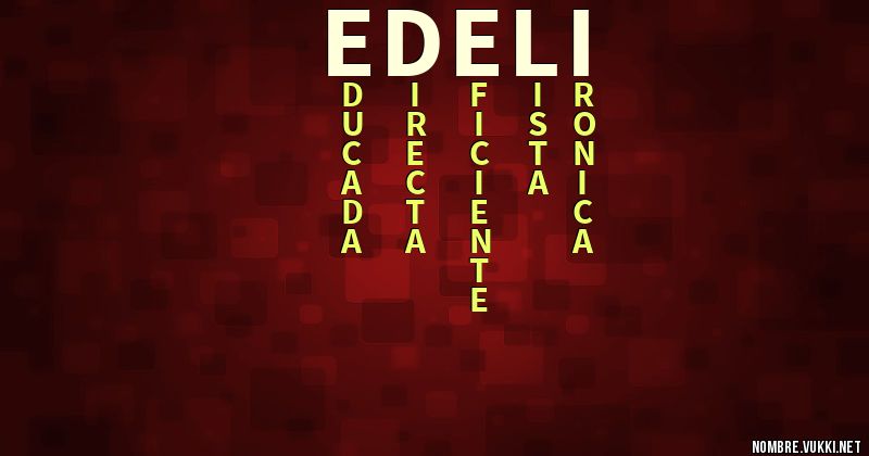 Qué significa edeli