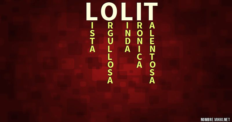 Qué significa lolit