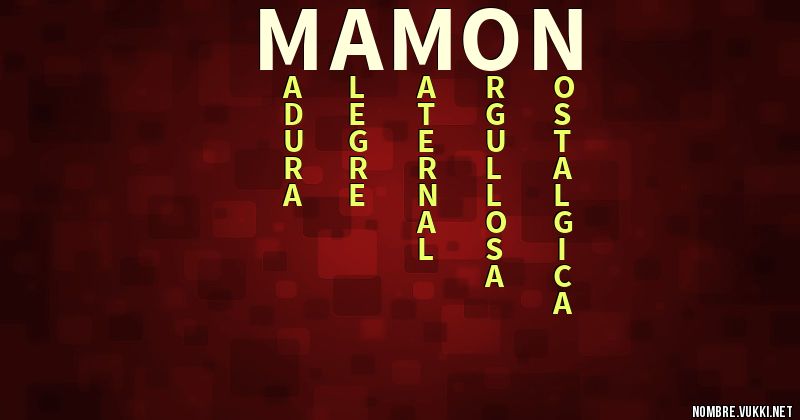 Qué significa mamon