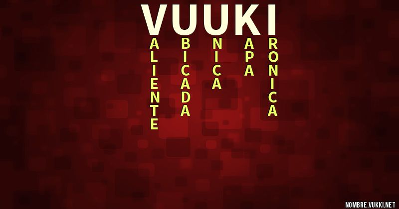 Qué significa vuuki