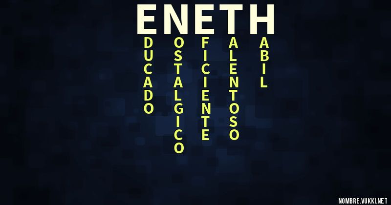 Qué significa eneth