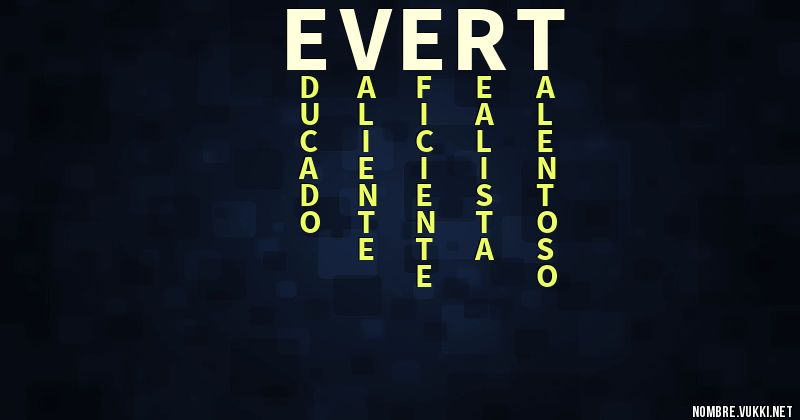 Qué significa evert